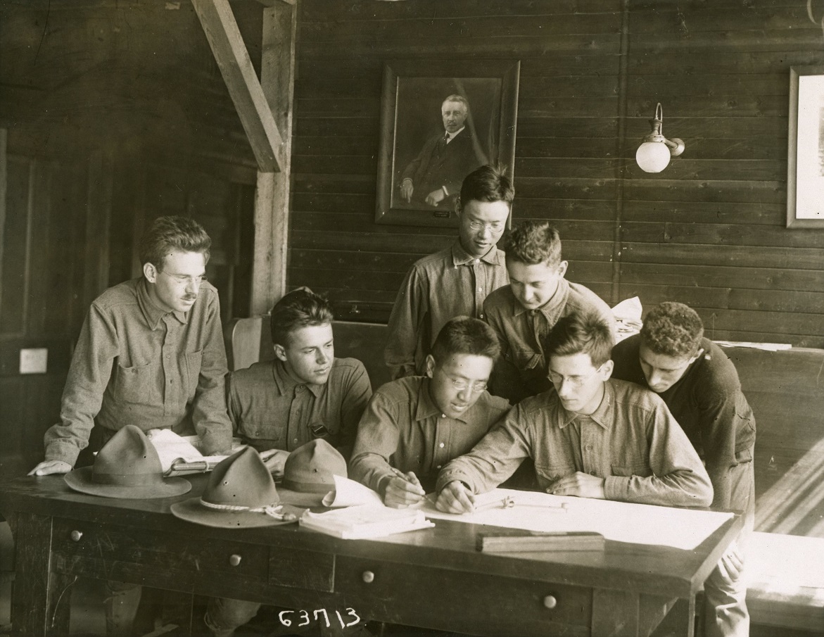 MIT students at Camp Cunningham (1917) – Tokens of Companionship